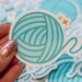 YARN BALL || Die Cut Sticker - Etsy