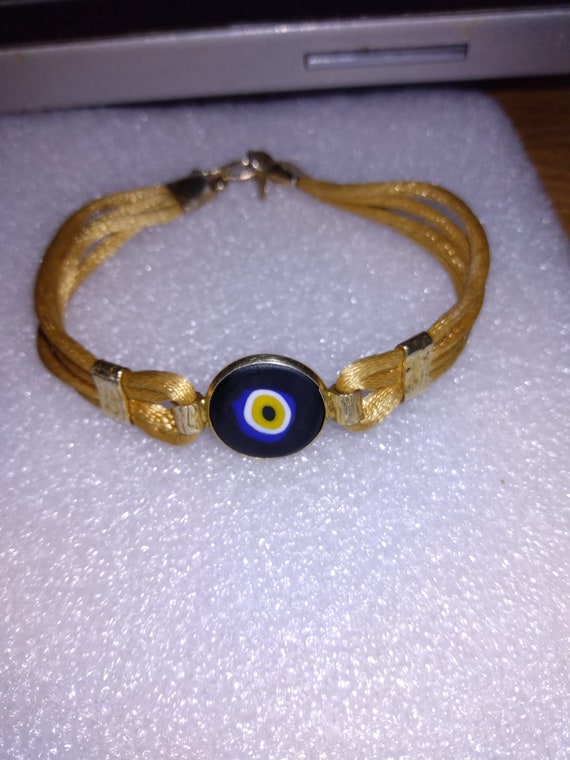 sterling turkish evil eye - Gem