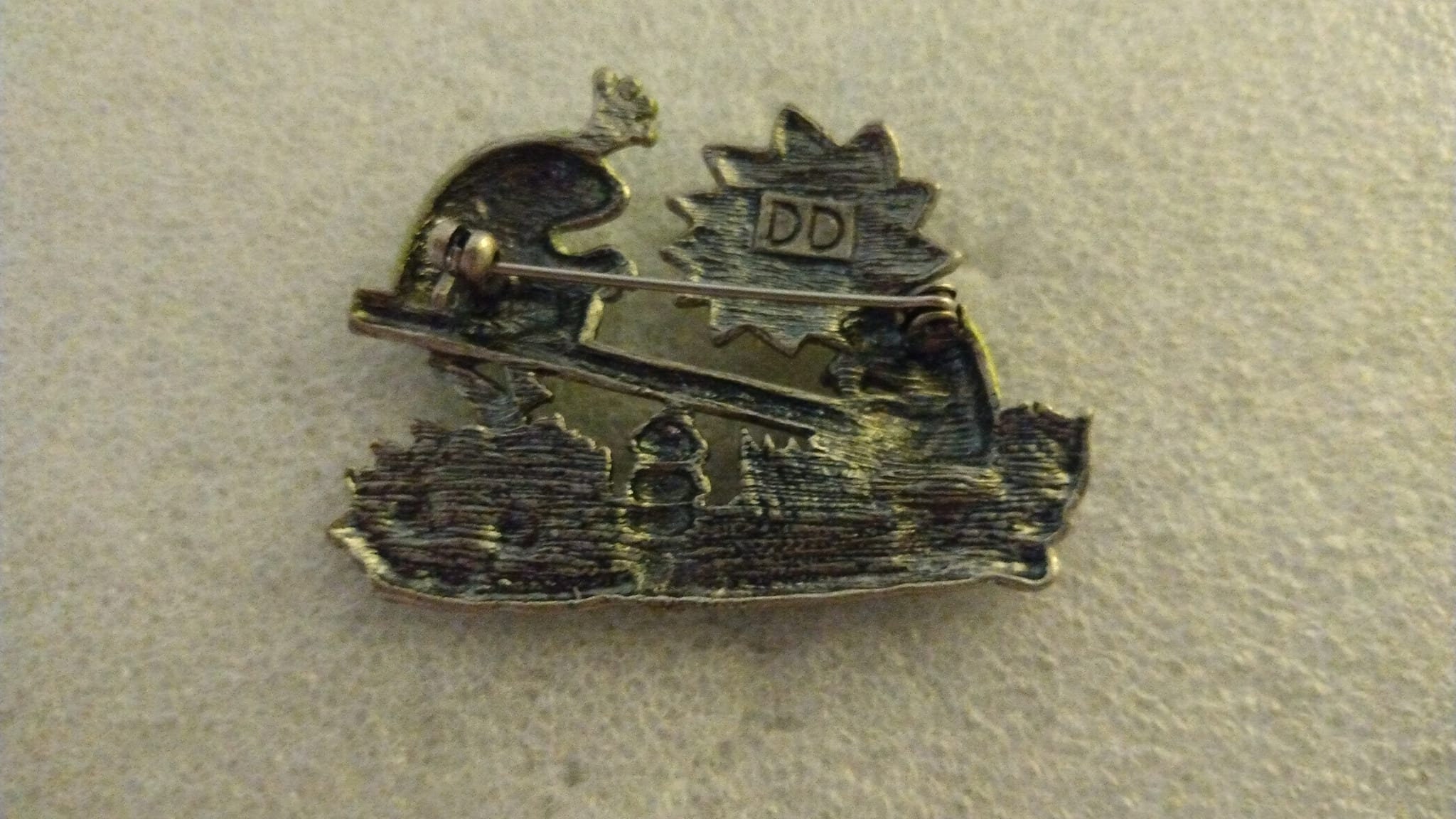 Patricia Darling Dash 1980s Frogs on a Seesaw Brooch - Etsy