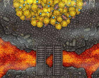 Haruman's Hill Battle Map Dnd Battle Map D&D Battlemap - Etsy Hong Kong