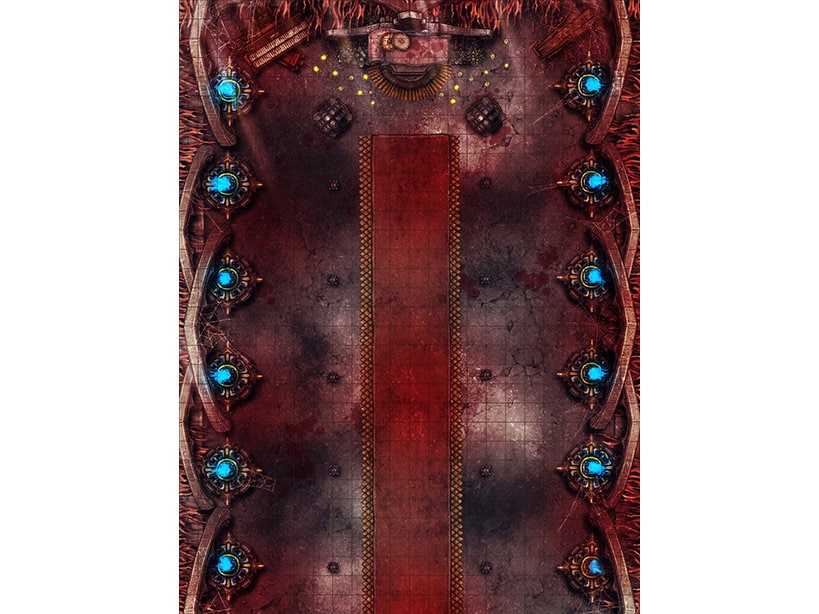 Vampire Lair Battle Map, Dnd Battle Map, D&D, Battlemap, Dungeons and ...