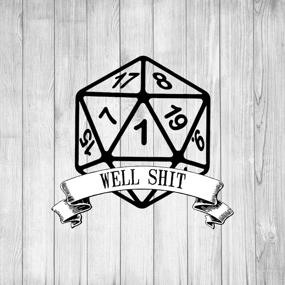 Critical Fail Svg, D20 Shirt, Natural 1 Svg, Critical Roll Svg ...