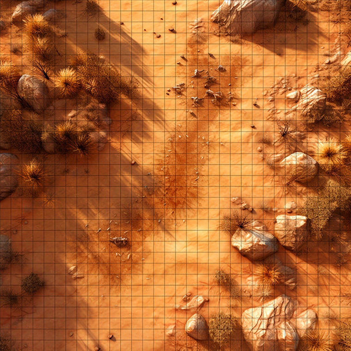 Desert Bones Battle Map, Dnd Battle Map, D&D, Battlemap, Dungeons and ...