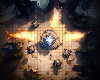 Pit of Hell Battle Map Dnd Battle Map D&D Battlemap - Etsy Ireland