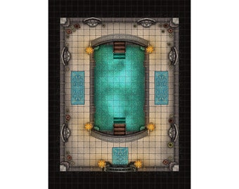 Castle Cellar Battle Map, Dnd Battle Map, D&D, Battlemap, Dungeons and ...