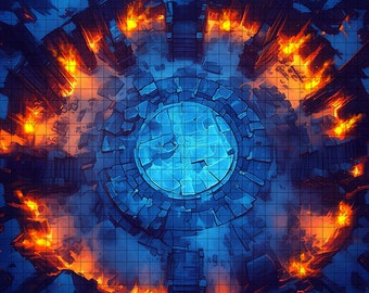 The Arena, Battlemap, Dnd Battle Map, D&D, Battle Map, Dungeons and ...