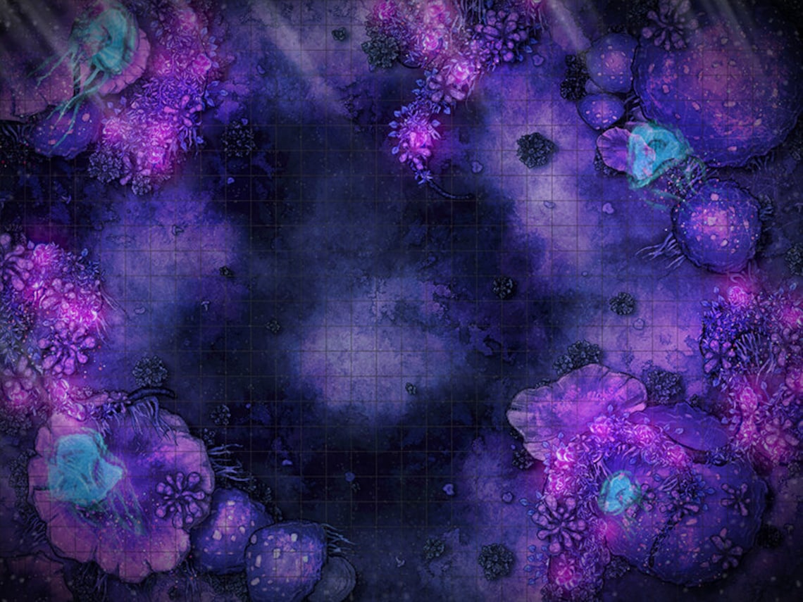 Neverlight Grove Battle Map Dnd Battle Map D&D Battlemap - Etsy Denmark