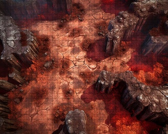 Abandoned House Battle Map, Dnd Battle Map, D&D, Battlemap, Dungeons ...