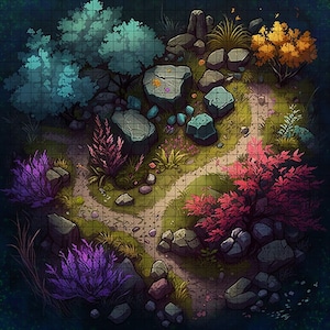 Forest Bundle 2 Battle Map, Dnd Battle Map, D&D, Battlemap, Dungeons ...
