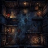 Abandoned House Battle Map, Dnd Battle Map, D&D, Battlemap, Dungeons ...