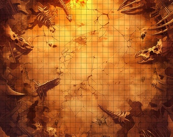 Desert Battle Map, Dnd Battle Map, D&D, Battlemap, Dungeons and Dragons ...