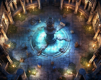 City Gate Battle Map Dnd Battle Map D&D Battlemap - Etsy