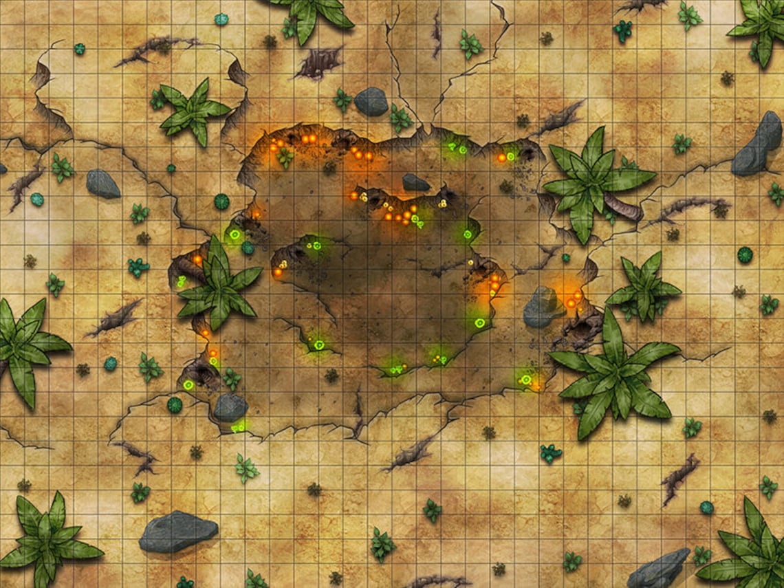 The Pit Battle Map Dnd Battle Map D&D Battlemap Dungeons - Etsy