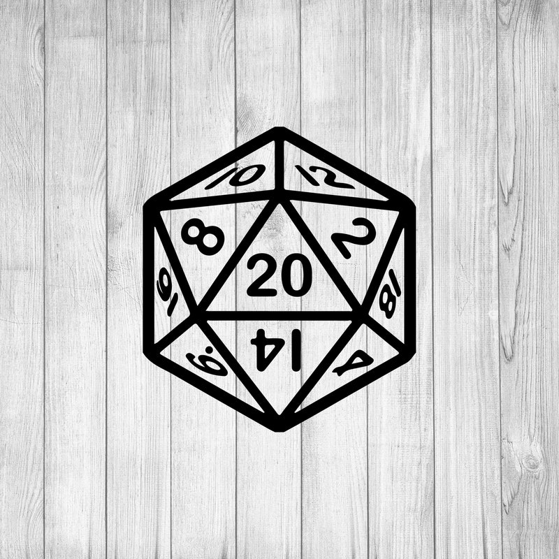 D20 Birthday Card - Etsy UK