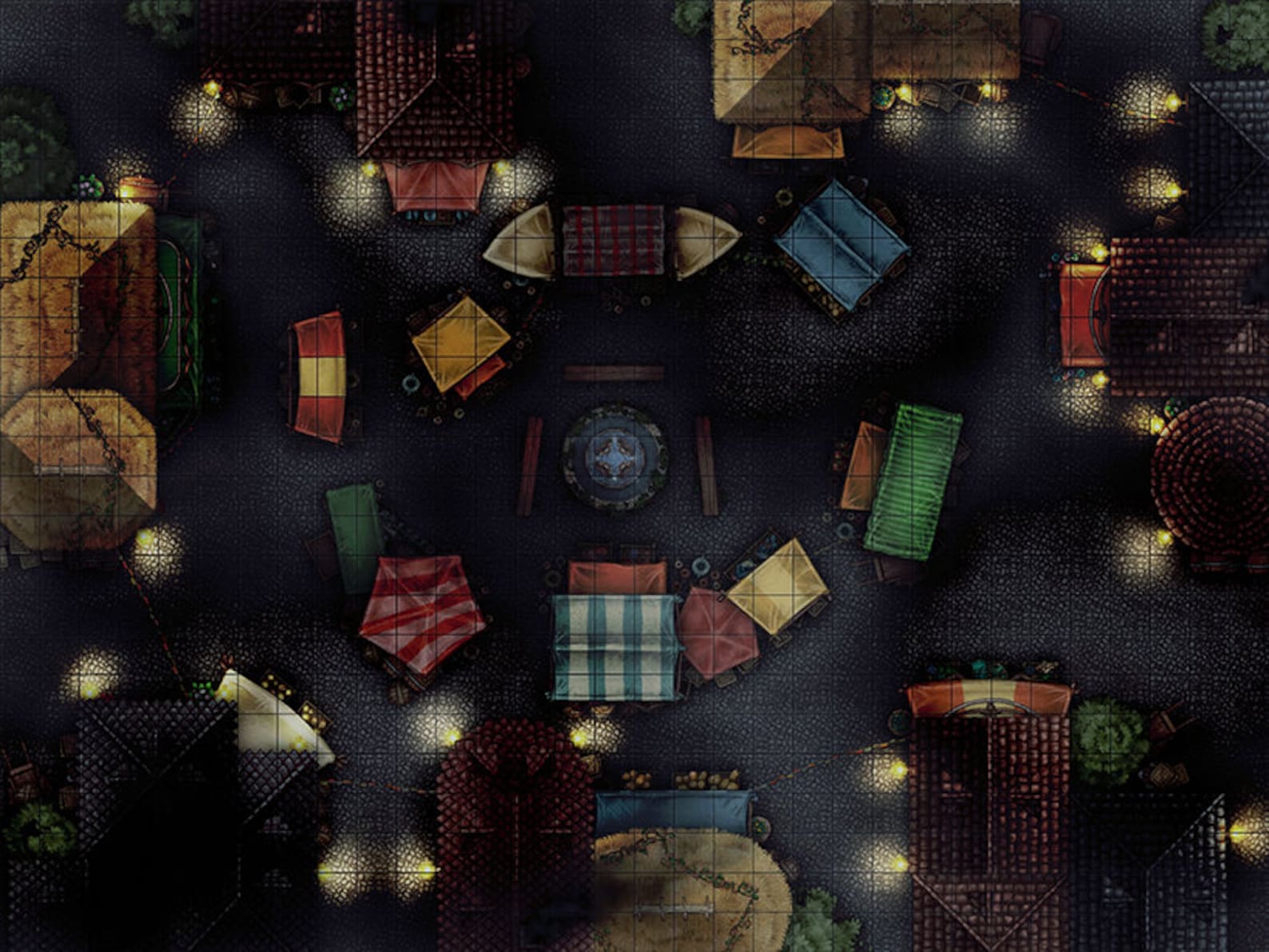 Town Market Battle Map Dnd Battle Map D&D Battlemap - Etsy UK