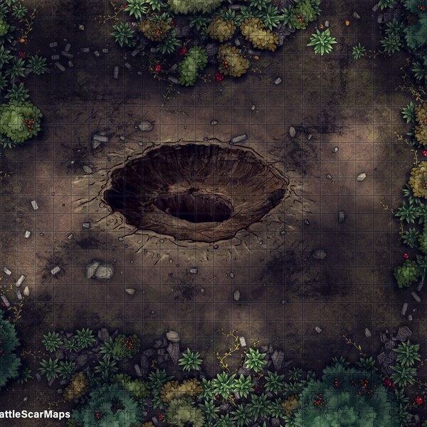 Fantasy Battle Map Commission - Etsy