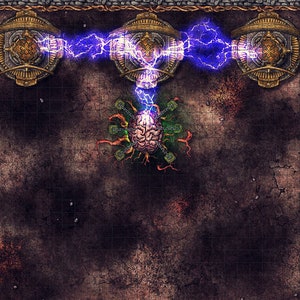 Intellect Battle Map, Dnd Battle Map, D&D, Battlemap, Dungeons and ...