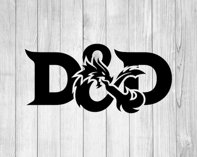 D&D Logo, Dungeons and Dragons Svg, Dnd Logo, Dungeons and Dragons Icon ...