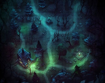 CROSSROADS Battle Map, Scarlet Monastery, Dnd Battle Map, D&D ...