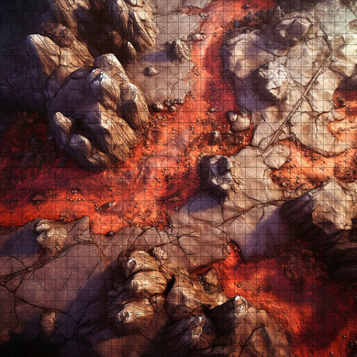 Avernus Battle Map, Dnd Battle Map, D&D, Battlemap, Dungeons and ...