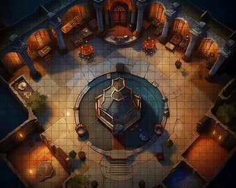 The Arena Variations Battlemap, Battle Map, D&D Battle Map, Dungeons ...