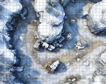 City Gates Battle Map, Dnd Battle Map, D&D, Battlemap, Dungeons and ...