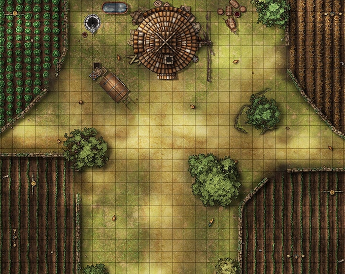 Mine Battle Map, DnD Battle Map, D&D, BattleMap, Dungeons and Dragons ...