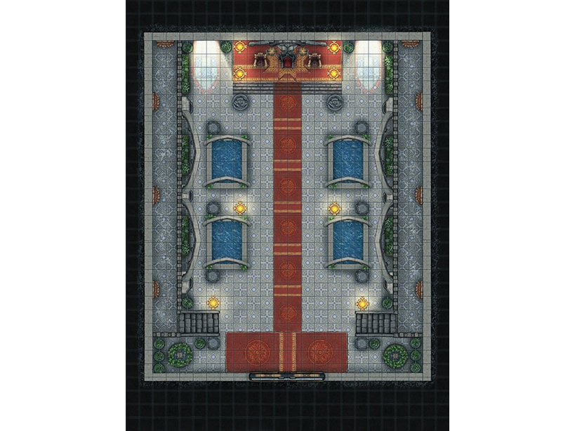 Throne Room Battle Map Dnd Battle Map D&D Battlemap - Etsy Canada