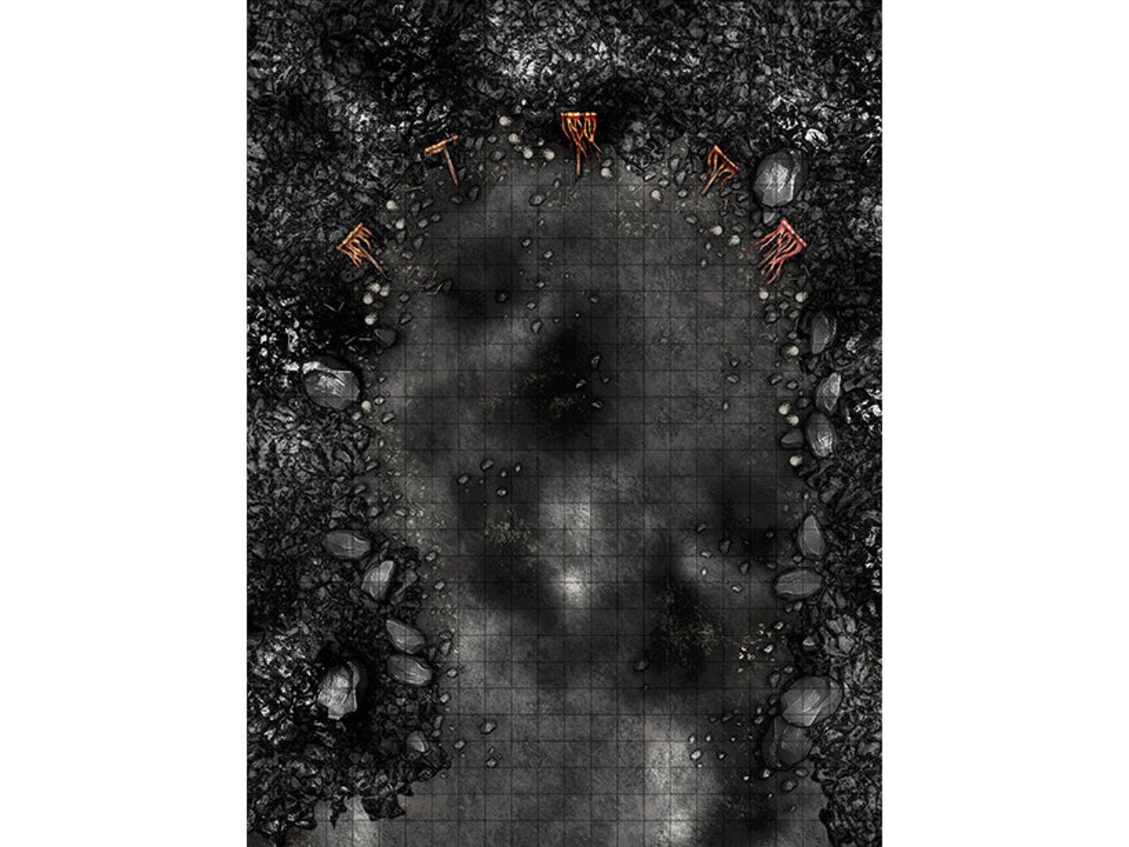 Jagged Arena Battle Map, Dnd Battle Map, D&D, Battlemap, Dungeons and Dragons, 5e, Roll20 ...