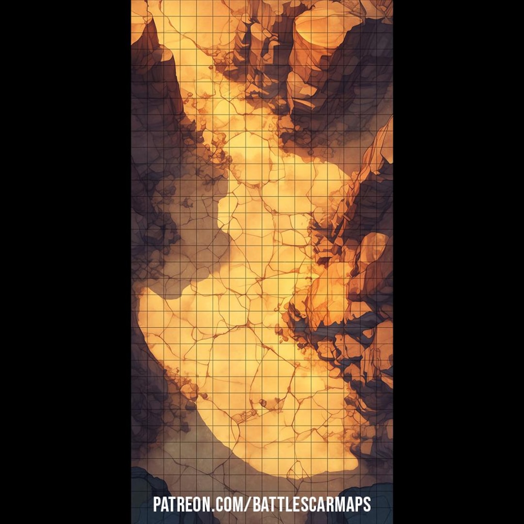 Dragon's Pass Battle Map, Dnd Battle Map, D&D, Battlemap, Dungeons and ...
