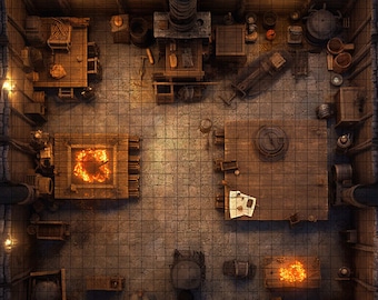 Neverlight Grove Battle Map, Dnd Battle Map, D&D, Battlemap, Dungeons ...