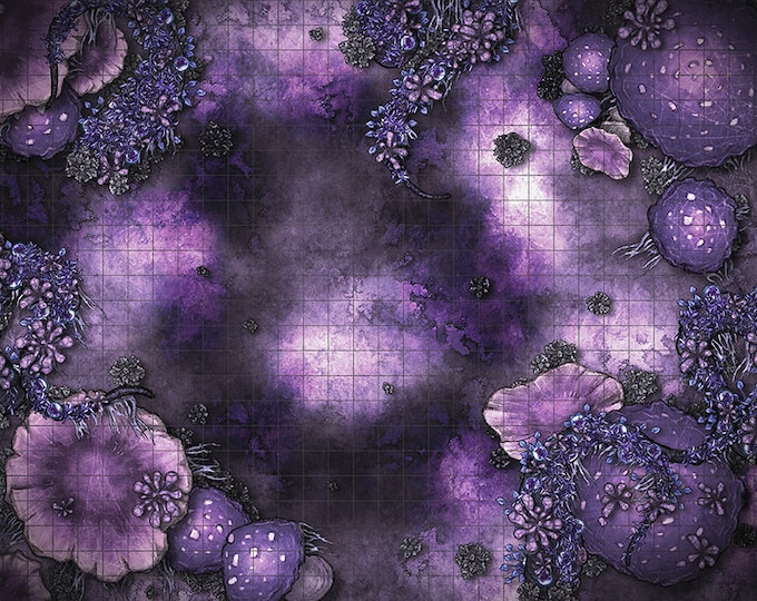 Neverlight Grove Battle Map, Dnd Battle Map, D&D, Battlemap, Dungeons ...