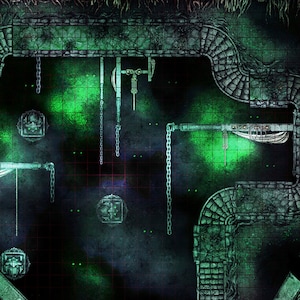 Abyssal Stairs Battle Map, Dnd Battle Map, D&D, Battlemap, Dungeons and ...