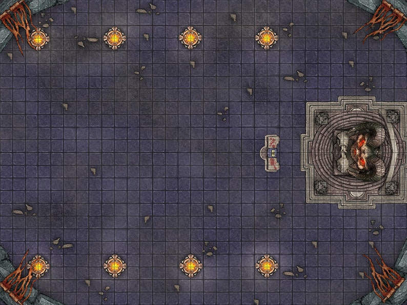 Altar Battle Map, Dnd Battle Map, D&D, Battlemap, Dungeons and Dragons ...