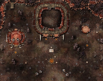 The Well Battle Map, Dnd Battle Map, D&D, Battlemap, Dungeons and ...