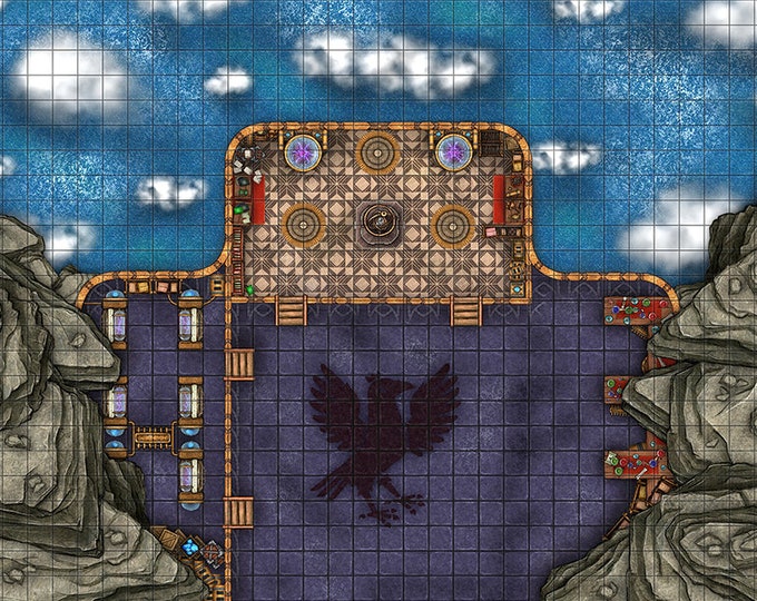 Throne Room Battle Map Dnd Battle Map D&D Battlemap - Etsy Canada
