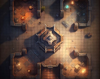 Town Market Battle Map Dnd Battle Map D&D Battlemap - Etsy