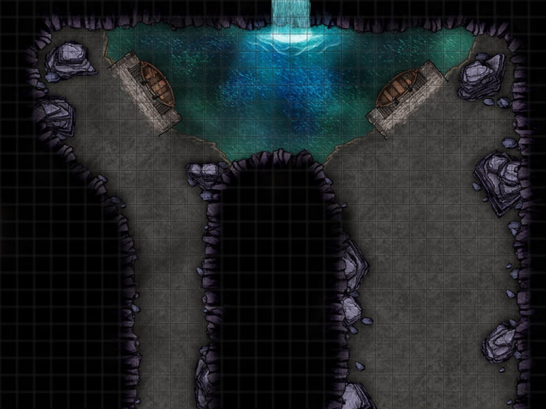 Underdark 2 Battle Map, DnD Battle Map, D&D, Battlemap, Dungeons and ...