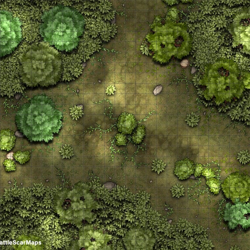 Forest Camp Battle Map Dnd Battle Map D&D Battlemap - Etsy Hong Kong