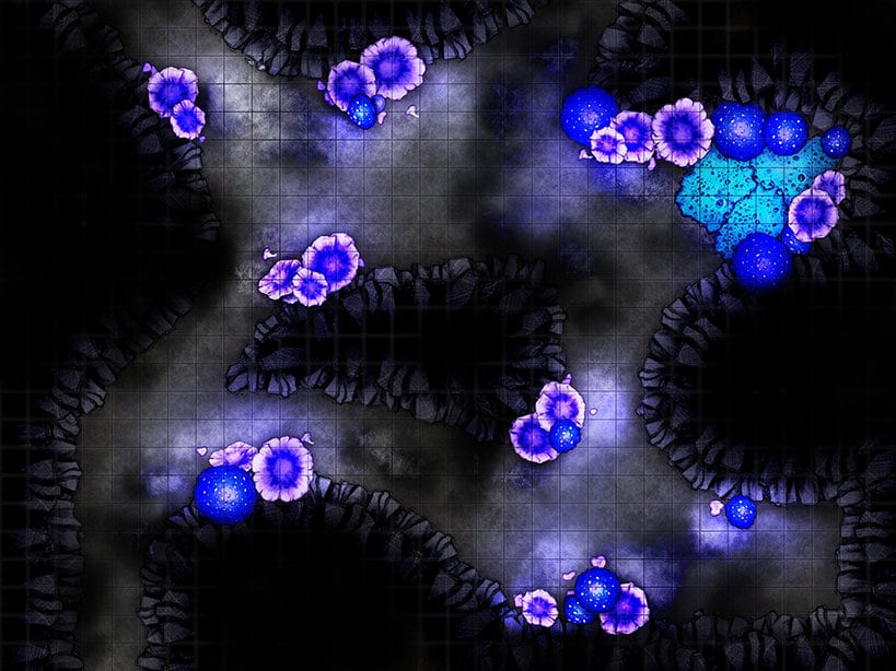 Underdark Battle Map Dnd Battle Map D&D Battlemap Dungeons - Etsy Canada