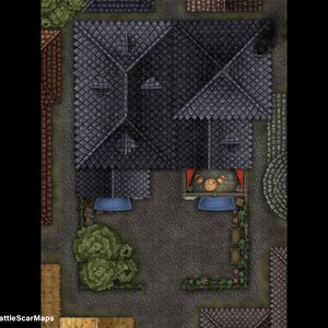 Guild Hall Battle Map, Dnd Battle Map, D&D, Battlemap, Dungeons and ...