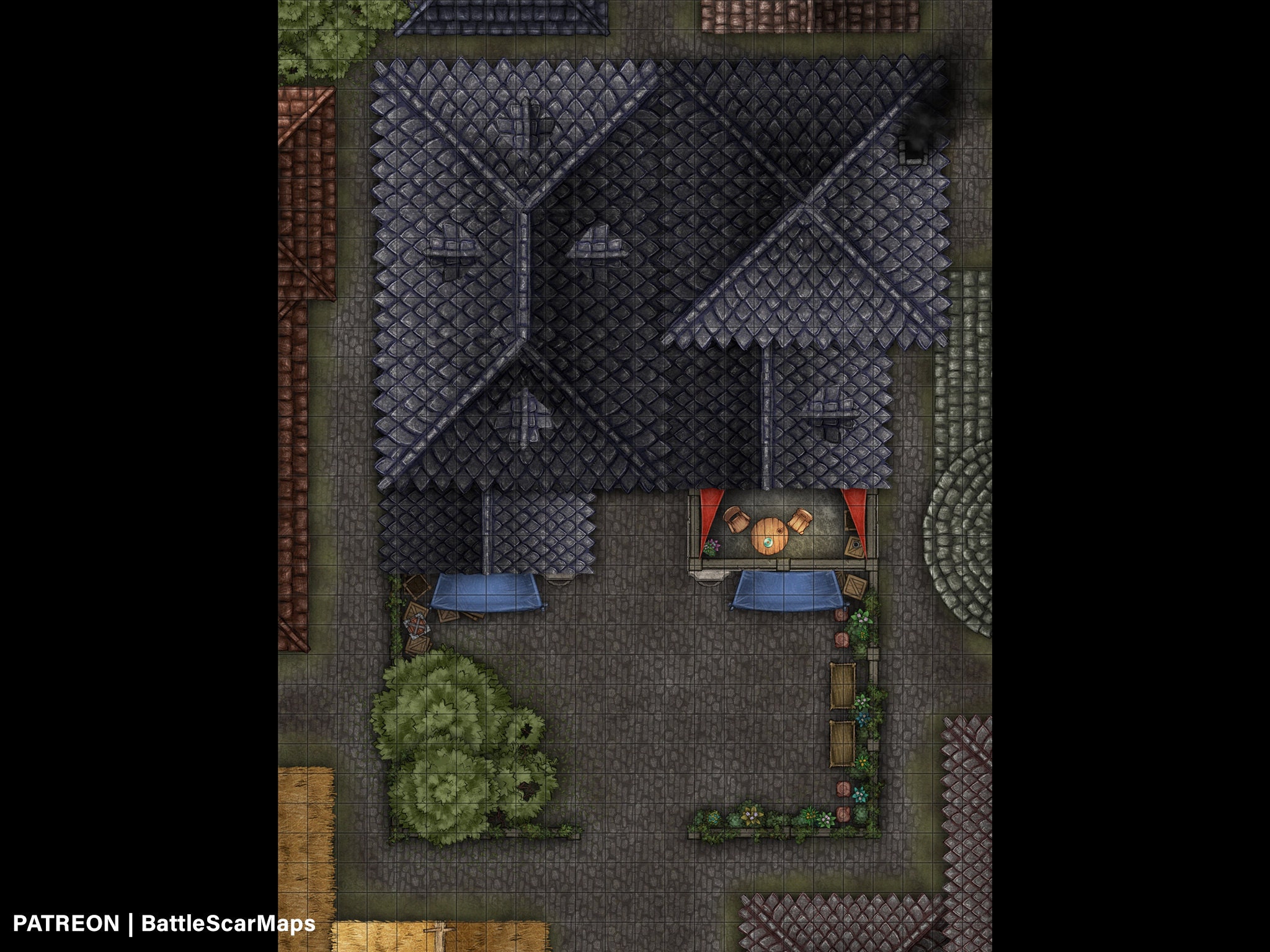 Guild Hall Battle Map Dnd Battle Map D&D Battlemap - Etsy Hong Kong