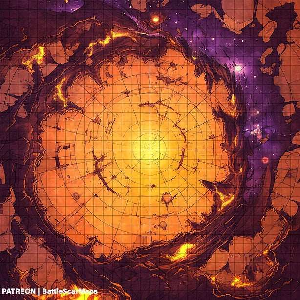 Celestial Tear Battle Map, Dnd Battle Map, D&D, Battlemap, Dungeons and ...