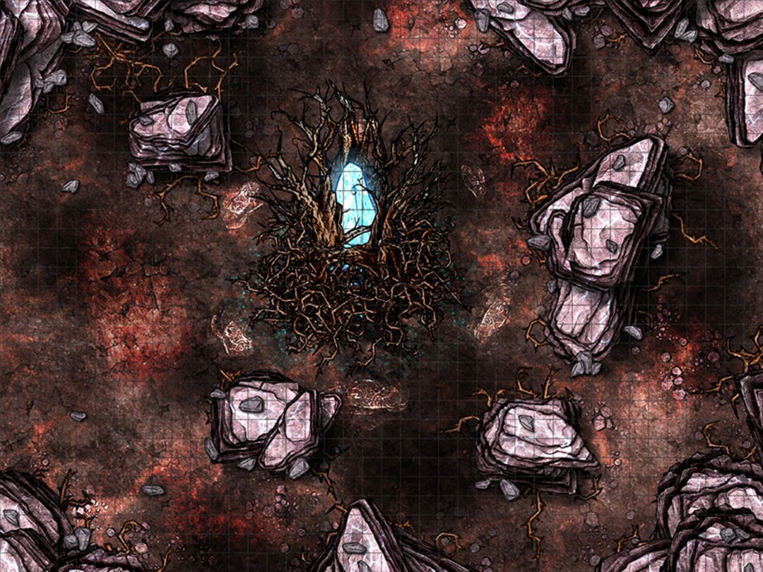 Twisted Fane Battle Map, Dnd Battle Map, D&D, Battlemap, Dungeons and ...