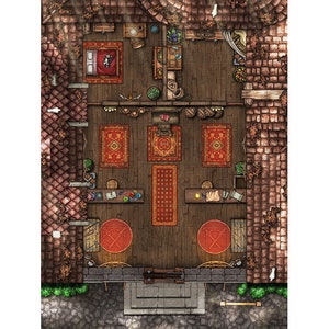 The Shop Battle Map, Dnd Battle Map, D&D, Battlemap, Dungeons and ...