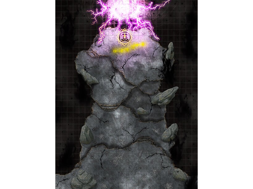 Ancient Altar Battle Map, Dnd Battle Map, D&D, Battlemap, Dungeons and ...