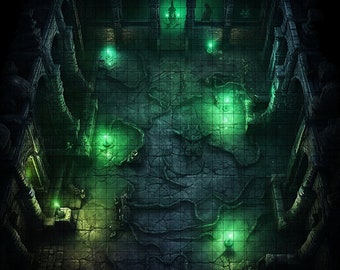 Ship Kraken Battle Map, Dnd Battle Map, D&D, Battlemap, Dungeons and ...