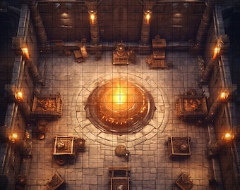 Ghost Ship Battle Map, Dnd Battle Map, D&D, Battlemap, Dungeons and ...