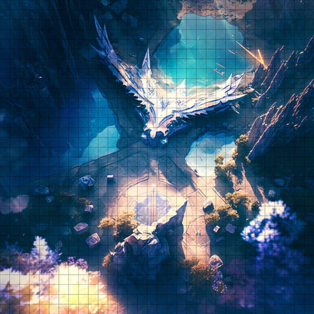 Eagle Landing Map, Dnd Battle Map, D&D, Battlemap, Dungeons and Dragons ...