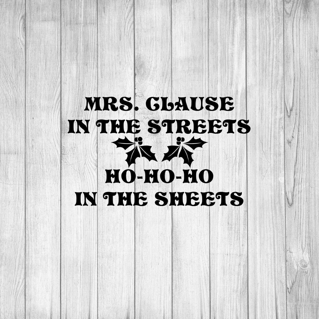 In the Sheets Svg Santa Svg Christmas Svg Funny Christmas - Etsy